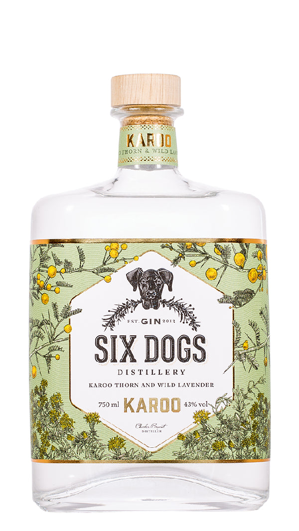 Six Dogs Distillery - "Karoo" Gin (750ml) - The Wine Hut NYC
