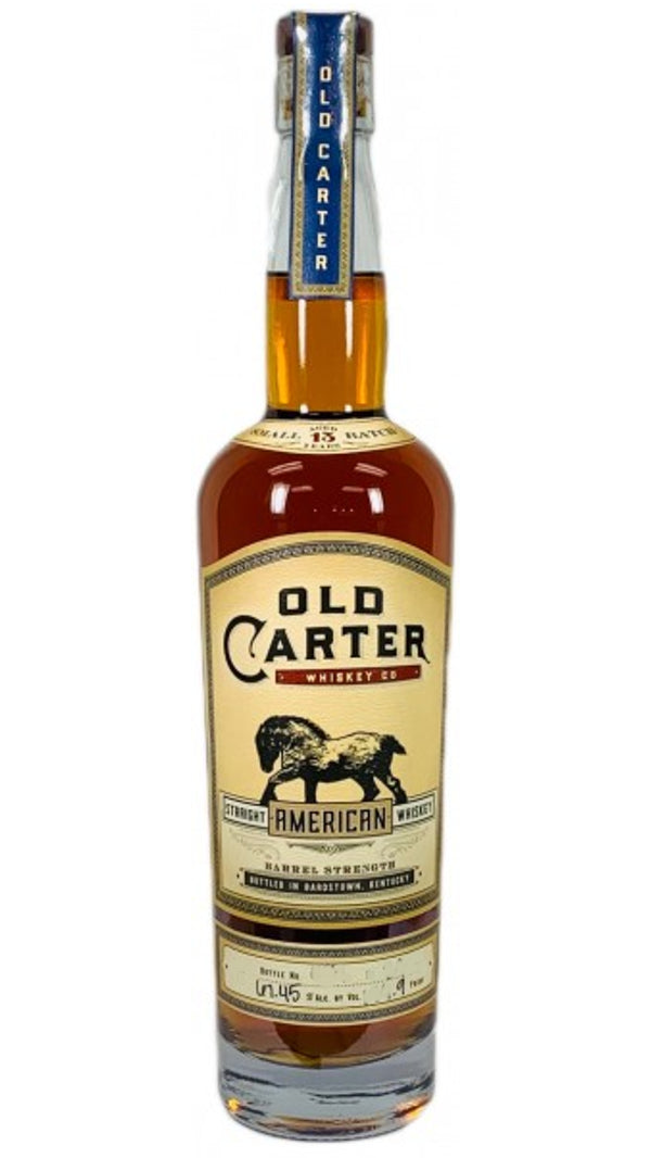Old Carter - “Straight American Whiskey" Batch #9 132.8 Proof (750ml ...